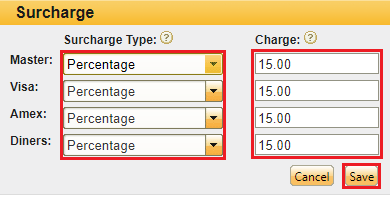 Can I add a surcharge to payments?