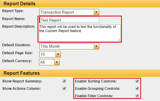 What is Custom reporting?