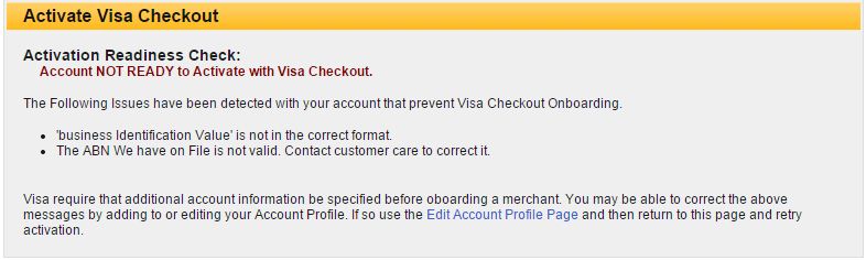 How do I setup Visa Checkout?