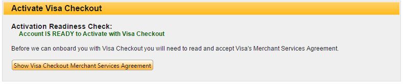 How do I setup Visa Checkout?