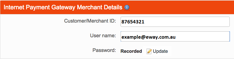 How do I Integrate eWAY with aXcelerate?