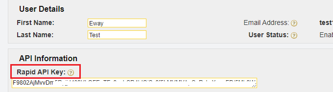 Manually create and manage a Rapid API Key